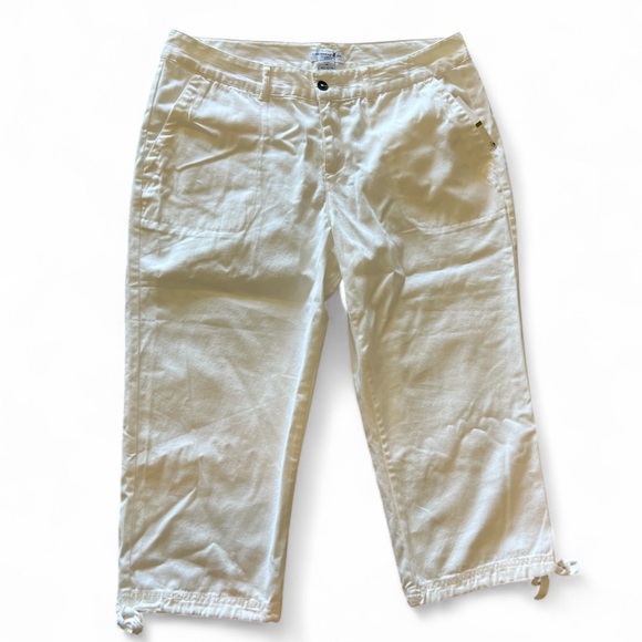 Caribbean Joe | Pants & Jumpsuits | Nwt Caribbean Joe Off White Cotton ...